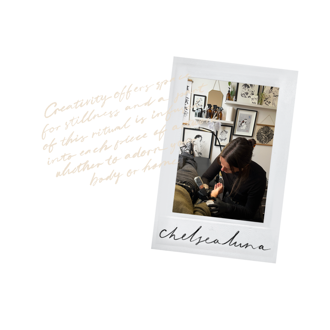 Chelsea Luna - illustrative fineline tattoos & art prints